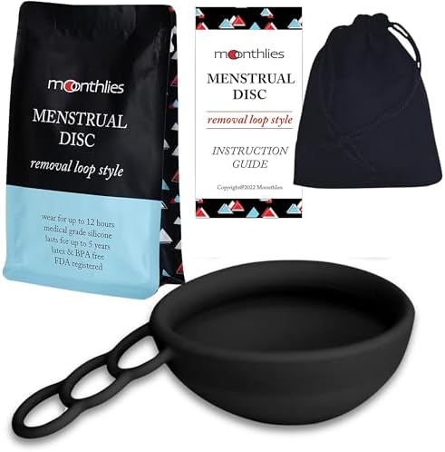 Amazon.com: MOONTHLIES Reusable Menstrual Disc | Period Disc with ...