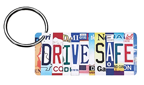 Amazon.com: Drive Safe Keychain, Made in USA, new driver gift, Keychain ...