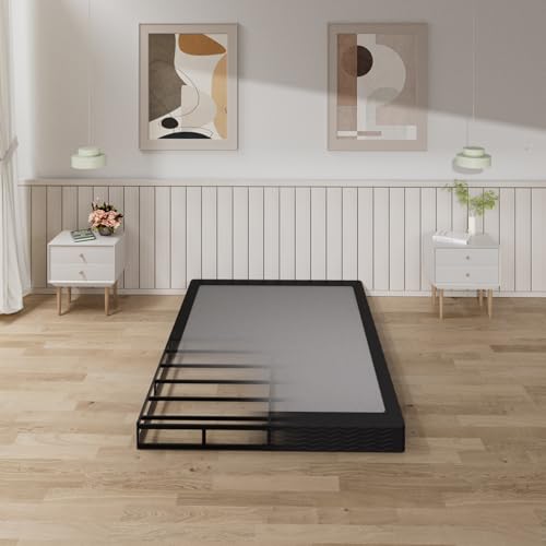 REVIEW: The ZINUS Quick Lock Metal Smart Box Spring, 4 Inch Mattress ...