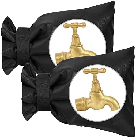 Vicloon Outside Tap Covers for Winter, 4pcs Large Outdoor Tap Cover ...