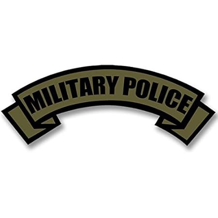 Amazon.com - United States Army Military Police Crest Shaped Sticker ...
