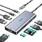 Amazon.com: HODO USB C HUB Multiport Adapter Docking Station Type C to ...