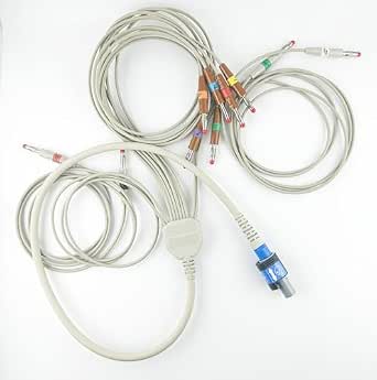 Amazon.com: Medke 12 Leads Recorder Cable Compatible with Welch Allyn ...