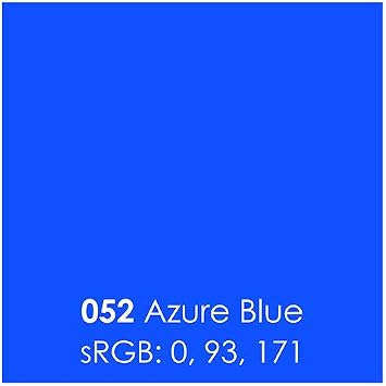 Amazon.com: ORACAL 651 Gloss Azure Blue Permanent Adhesive Craft Vinyl ...