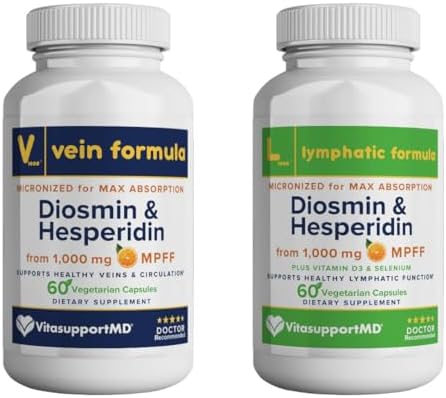 Amazon.com: VITASUPPORTMD - Vein & Lymphatic Formula Bundle - Support ...