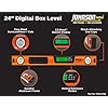 Johnson Level & Tool 1760-4800 Digital Box Level, 48", Orange, 1 Level ...