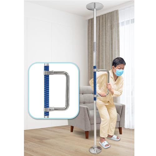 Best Floor To Ceiling Grab Bar Poles - RespectCareGivers