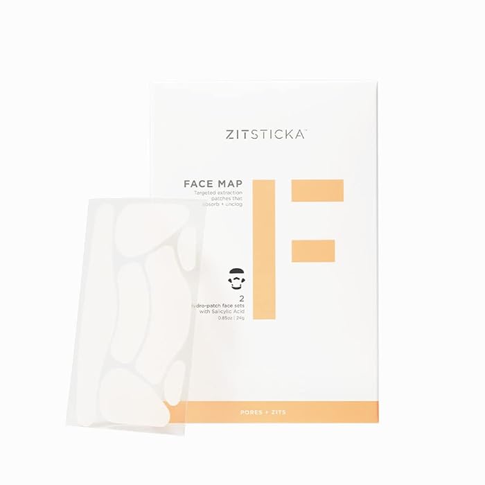 Buy FACE MAP by ZitSticka, Hydrocolloid Surface Area Patches For ...