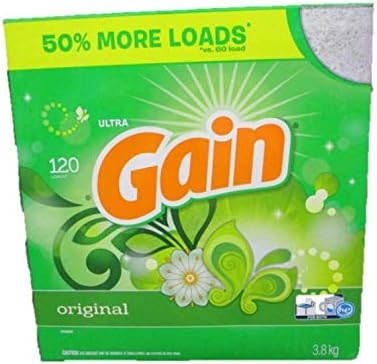Gain Powder Laundry Detergent (Laundry Soap), HE Compatible, Original ...