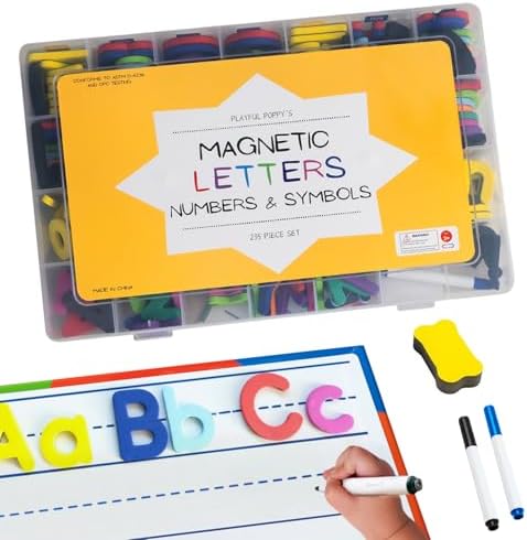 Amazon.com: Pixel Premium Magnetic Letters Alphabet Magnets Gift Set ...