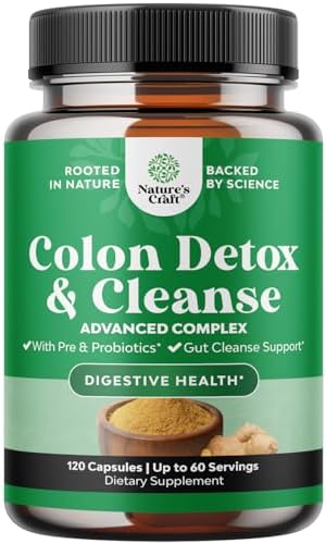 Amazon.com: Colon Cleanse & Detox 15 Day Gut Cleanse (30 Count ...