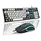 Amazon.com: Gaming Keyboard and Mouse Combo, K1 RGB LED Backlit ...