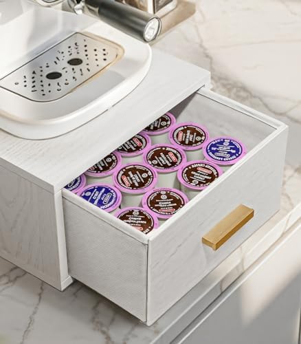 Amazon.com: COMOCE K Cup Holder Drawer, Compatible with K-Cups, 30 Pods ...