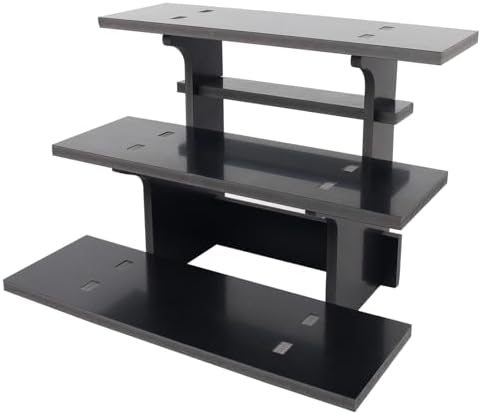 Amazon.com: Luxinika 3-Tier Straight Retail Table Risers Display Stand ...