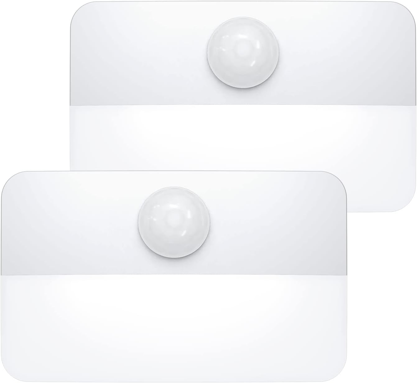 DWEPTU Motion Sensor Night Light 2 Pack LED Night Lights, Dusk to Dawn ...