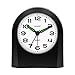 Amazon.com: Sharp Small Battery Operated Analog Alarm Clock Silent No ...