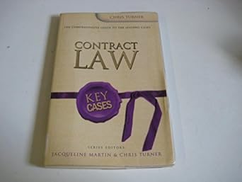 Key Cases: Contract Law (Key Facts): Amazon.co.uk: Turner, Chris ...