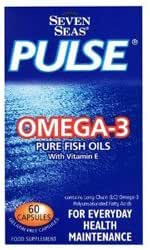 Amazon.com: (2 Pack) - Pulse - Omega 3 Fish Oils PUL-8000 | 60's | 2 ...