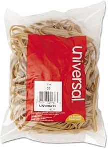 Amazon.com: (6 Pack Value Bundle) UNV00433 Rubber Bands, Size 33, 3-1/2 ...