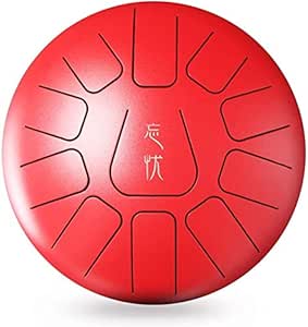 Amazon.co.jp: Hand Pan Slit Drum Musical Instrument Steel Tongue Drum ...