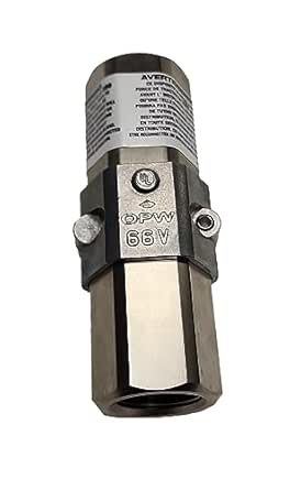 OPW 66V-0492 3/4" NPT Breakaway Valve, Alt. Fuel: Amazon.com: Tools ...