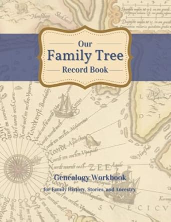 Amazon.com: Our Family Tree Record Book: Genealogy Workbook for Family ...