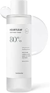 Amazon.com: HERBNOTE Heartleaf Soothing Moisture Toner - Low pH, 80% ...