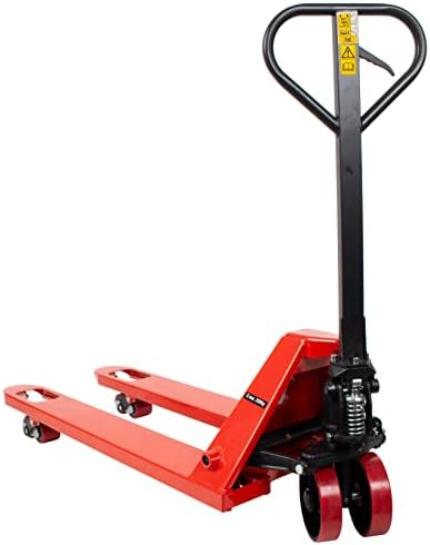 LoadSurfer 2500kg Manual Hand Pump Push Pallet Truck Jack Trolley Fully ...