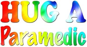 Amazon.com: Hug A Paramedic - Vinyl Decal Sticker - 17" x 9" - Tie Dye ...