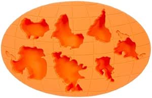WSR L.H.S World Map Ice Tray : Amazon.ca: Everything Else
