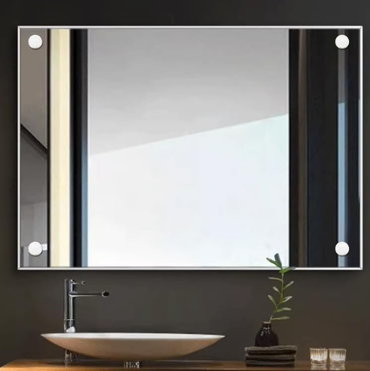 Snapklik.com : 3/4"x1" Sign Standoff Screws White,Wall Mount Glass ...