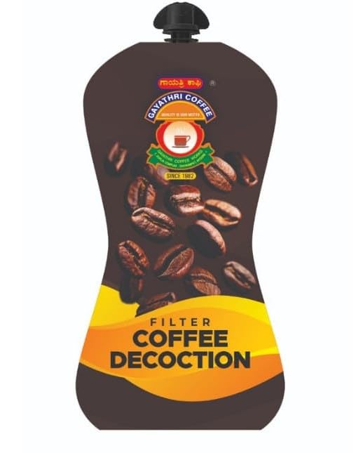 Gayathri Filter Coffee Decoction Strong | 70% Coffee: 30% Chicory Blend ...