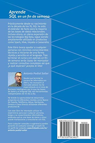 Snapklik.com : Aprende SQL En Un Fin De Semana: El Curso Definitivo ...