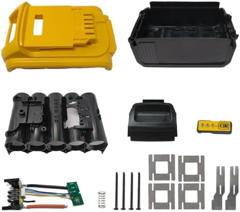 Amazon.com: zslitp 10-Cell 18650 Plastic Battery Shell Repair Kit ...