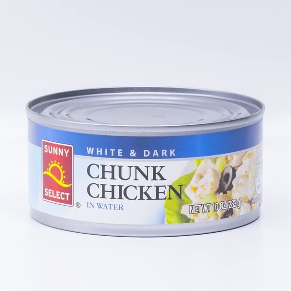 Amazon.com: Sunny Select, Chunk White & Dark Chicken in Water : Grocery ...