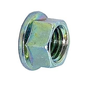 AMZ Clips And Fasteners 25 M8-1.25 Hex Flange Nut 10mm Hex 13mm O.D ...