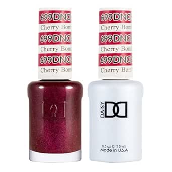 Amazon.com: DND Gel Polish Set - 1 each of Red Gel Polish and Red Nail ...