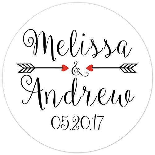 Amazon.com: Bridal Shower Stickers, Wedding Reception Labels, Reception ...