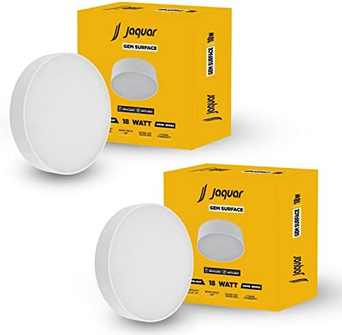 Jaquar 18W LED Gem Trimless Round Surface Mount Down Light | No False ...