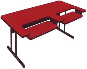 Amazon.com : 30" x 60" Bi-Level Workstation : Computer Tables : Office ...