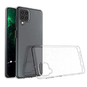 Casotec Crystal Clear Back Case for Samsung A22 4G / F22 4G | Raised ...