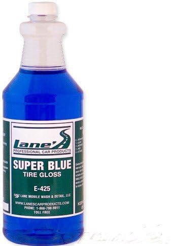 LANE'S Super Blue Tire Dressing Spray | Car Tire Shine Spray ...