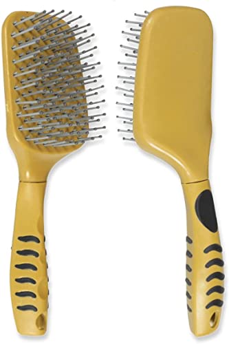 Horses Rectangular Gold Brush, Horse Grooming Accessory, Durable ...