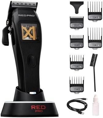 Amazon.com: RED Pro X-King Cordless Hair Clipper for Men Hair Cutting ...
