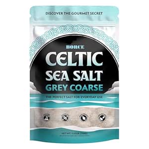 Coarse Grey Celtic Salt (750gm) - Excellent Source of Minerals - Coarse ...