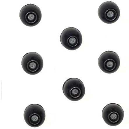 Amazon.com: 8 Pack - Small SHURE EABKF1-10S (PA910S) Replacement Black ...