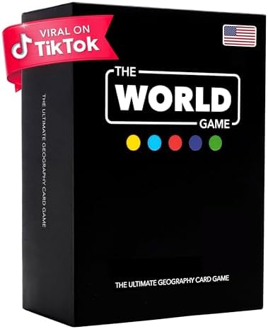 Amazon.com: The World Game - Geography Card Game - Educational Games ...