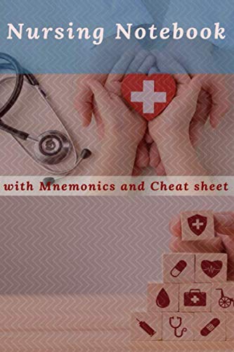 Nursing Notebooks with Mnemonics and Cheat sheets - Brown pattern cover ...