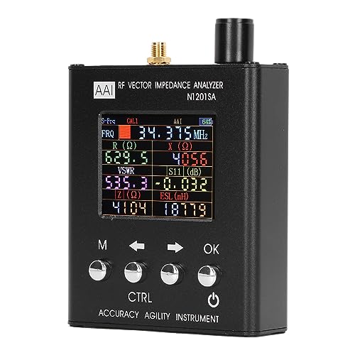 ANT SWR Antenna Tester 2000mAH Battery Vector Impedance Analyzer for ...