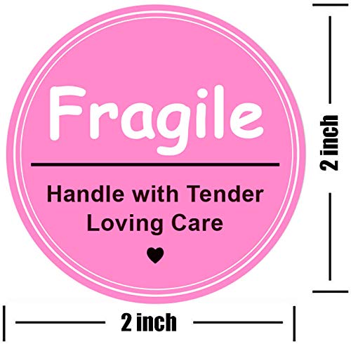 Snapklik.com : 2" Cute Pink Fragile Hand